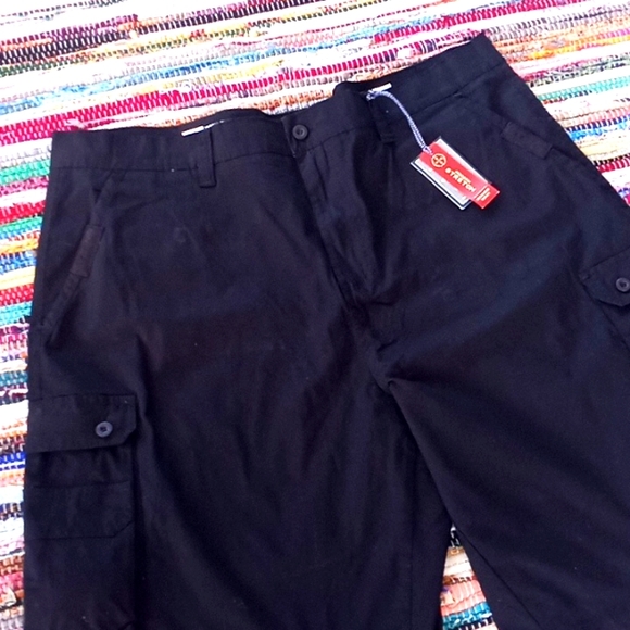 Beverly Hills Polo Club | Shorts | Bhpc Black Mens Cargo Shorts | Poshmark